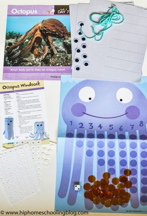 Preschool Homeschool Curriculum: Ocean Unit Study