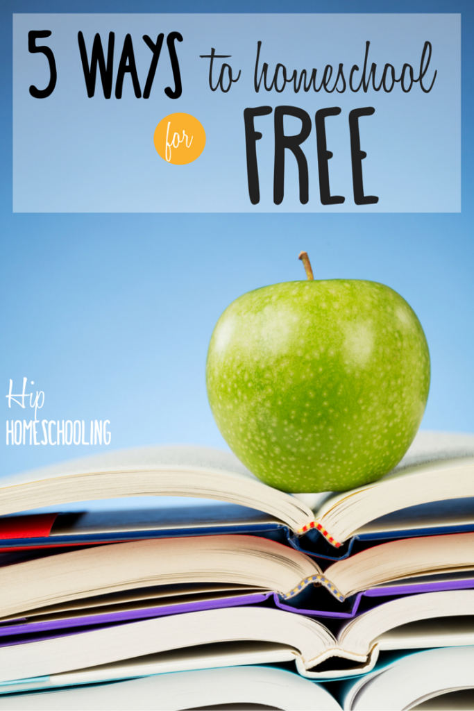 5 Ways to Homeschool for Free! Check this out!