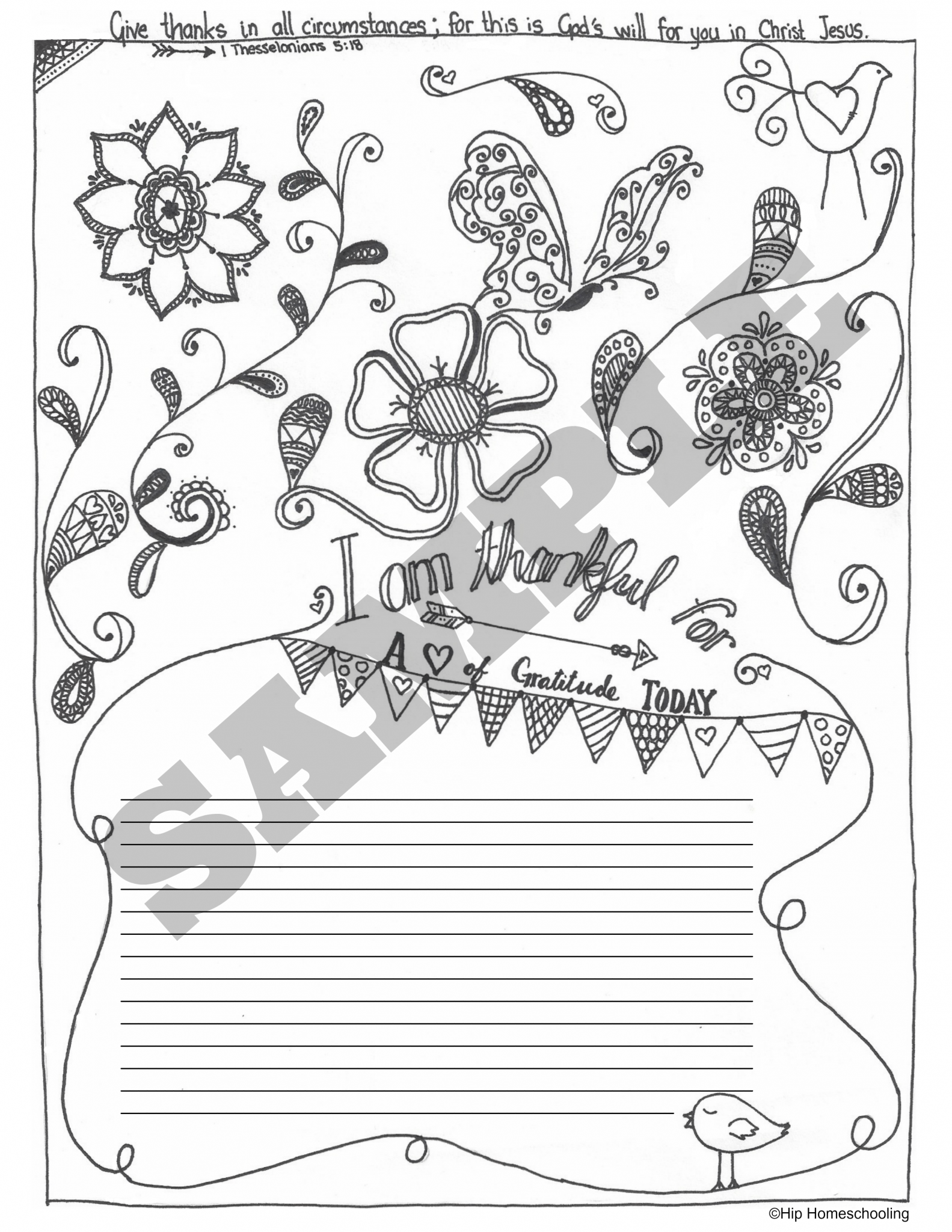 Gratitude Journal Template Free Download Printable Templates