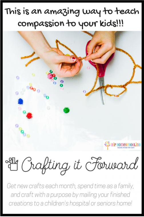 Crafting it Forward: Teach compassion to your kids!