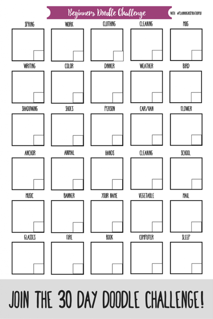 Using Doodles in your Bullet Journal