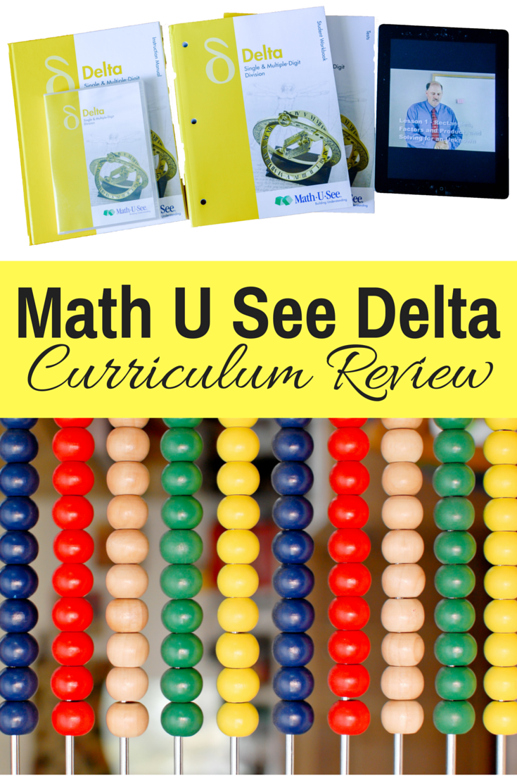 Math U See Delta Review