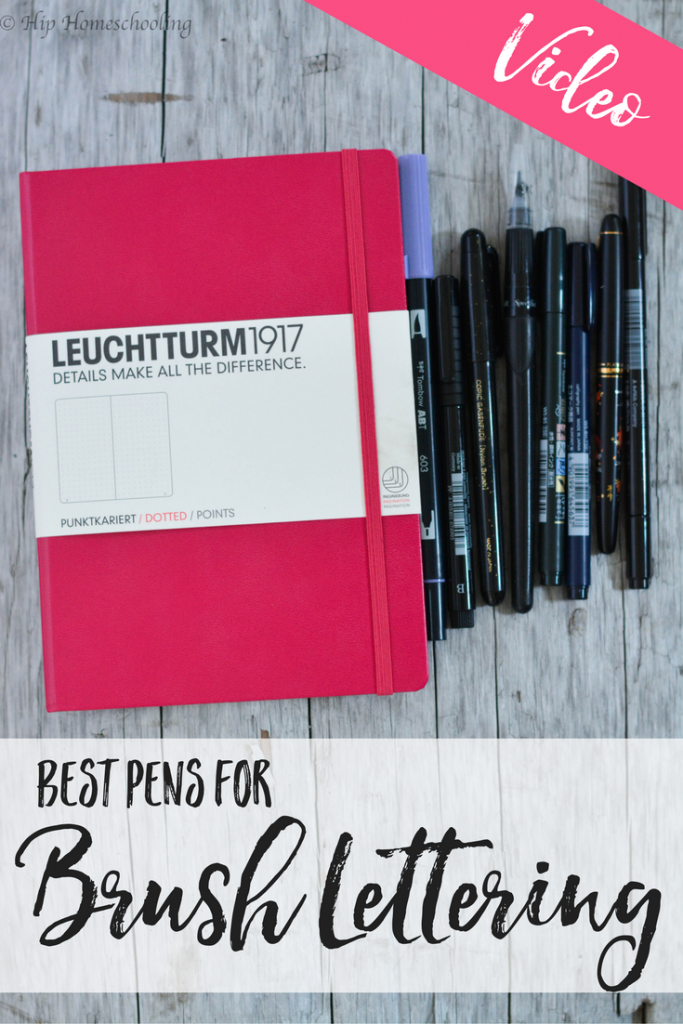 Brush Lettering Video and Pen Review