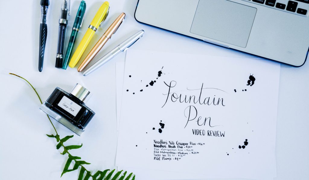 Writing with a Fountain Pen Video Review and Comparison