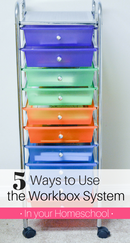 5 Ways to Use the Workbox System in your Homeschool